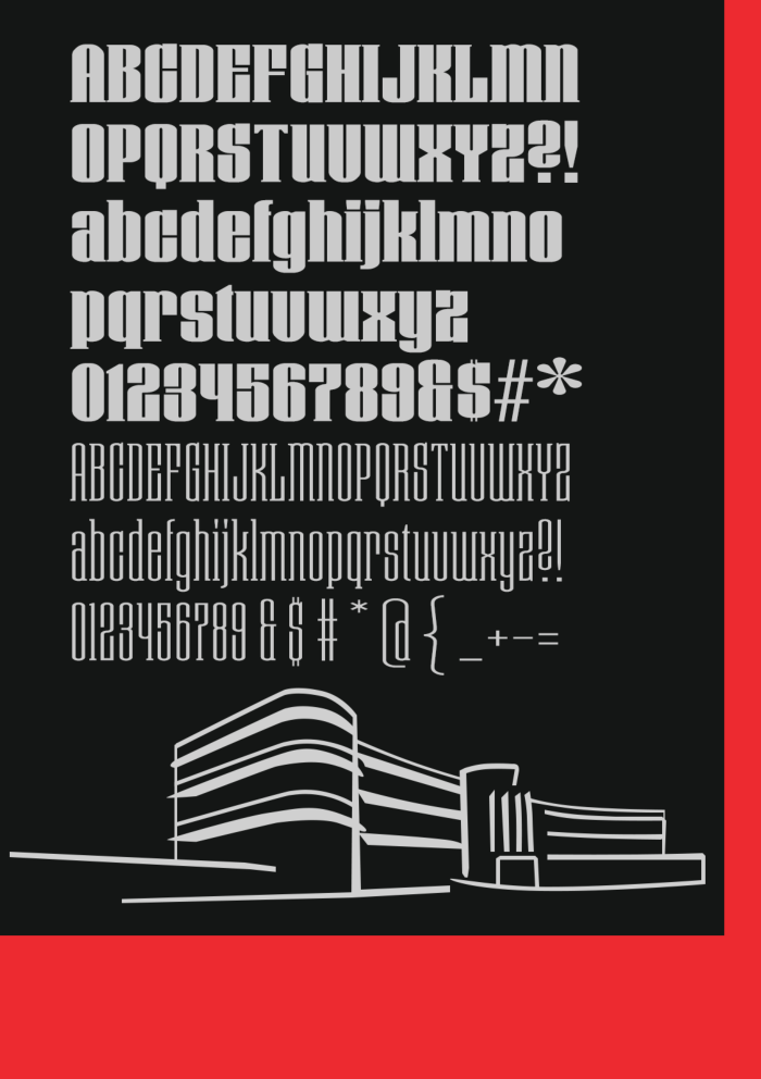 STF_UNION WEST (Display) | FontStruct